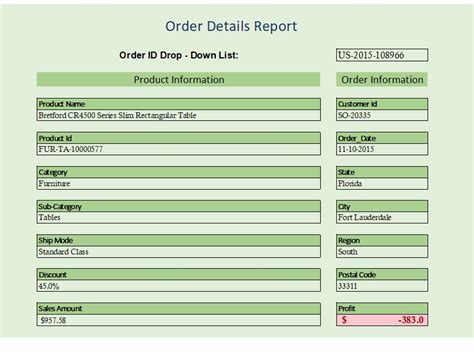 Kiran Bakare On Linkedin Dynamic Order Details Report In Excel Dynamic Advanced User Excel…
