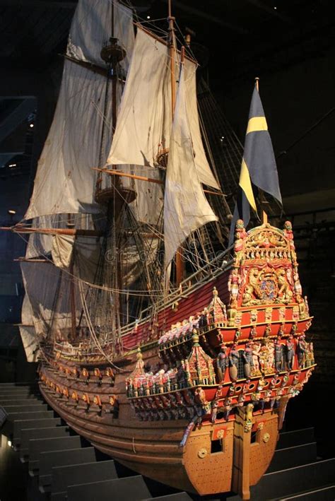 Scale Model Of The Vasa Ship In The Vasa Museum Stockholm Sweden Editorial Image Image Of