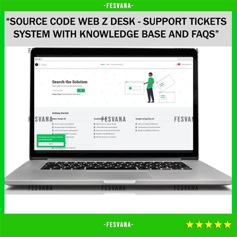 Jual Source Code Aplikasi Web Z Desk Support Tickets System With Knowledge Base And Faqs D91