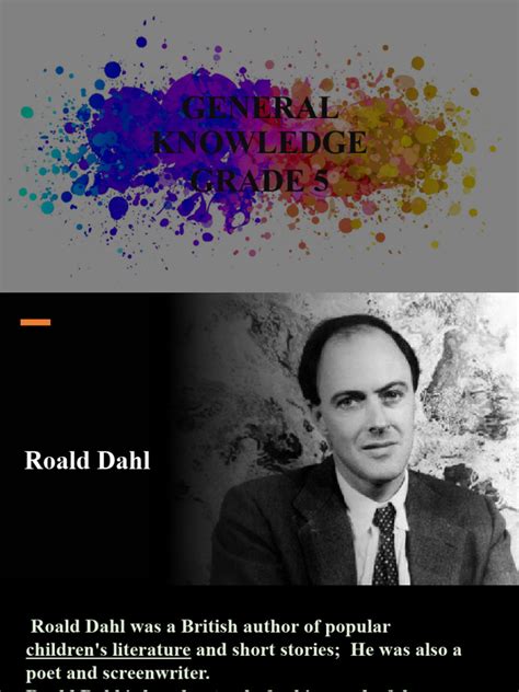 Roald Dhal Pdf