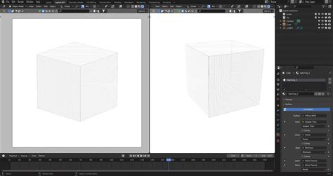 procedural hatching in solid viewport shading is possible