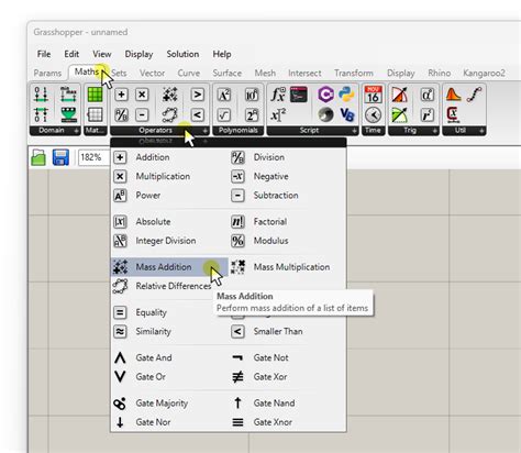 How To Sum Elements Of A List In Grasshopper Hopific