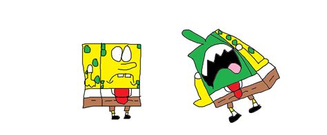 Abrasive Spongebob Yells At His Twin Brother By Kalson67 On Deviantart