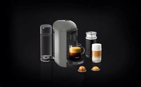 VertuoPlus Grey Bundle Vertuo Coffee Machine Nespresso USA