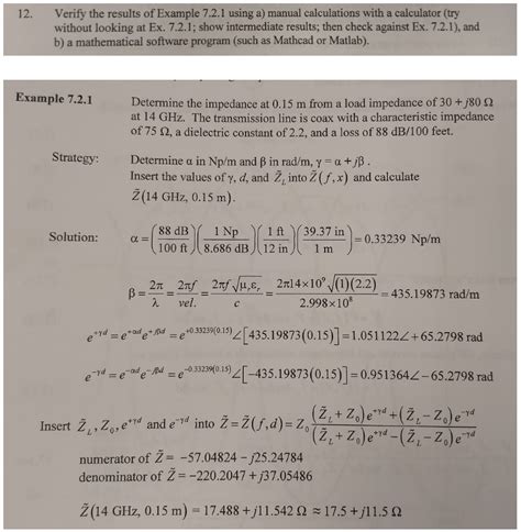 Solved 13 Repeat Problem 12 Both A And B For Example