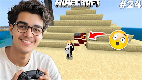 Building A Pyramid In Minecraft Part 25 Mincraft Youtube