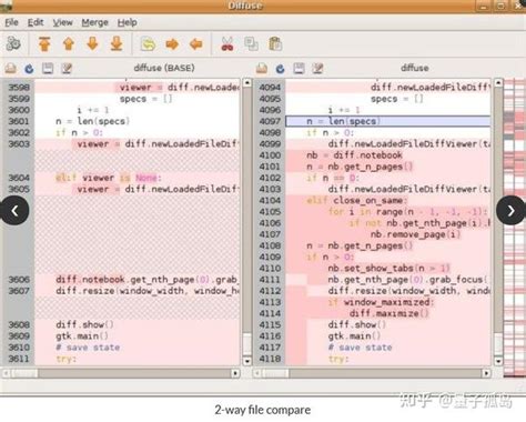 代码对比工具，都在这了 知乎