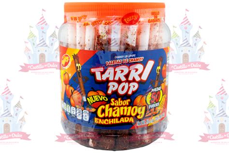 Tarry Pop Chamoy 12 50 Pza Delicias El Castillo Del Dulce