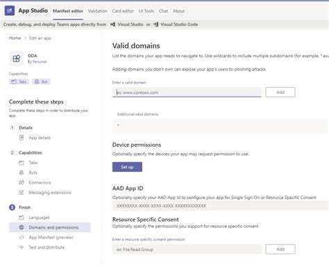 guide to configure microsoft teams with the oracle digital assistant