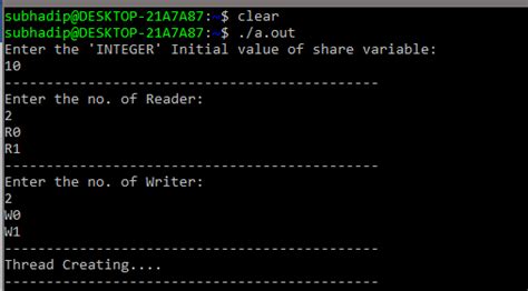 Github Subhadipmlreaders Writers Problem A Multi Threaded Reader Writer C Program