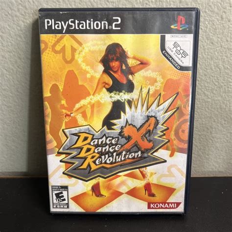 Dance Dance Revolution Ddr X Sony Playstation 2 Game With Manual Tested Ebay