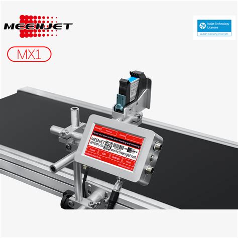 Mx1 Automatic Batch Coding Machine Meenjet Mx1 Inline Inkjet Printer