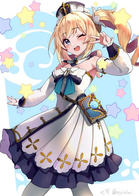 Barbara Genshin Impact Drawn By Nezielmi Danbooru