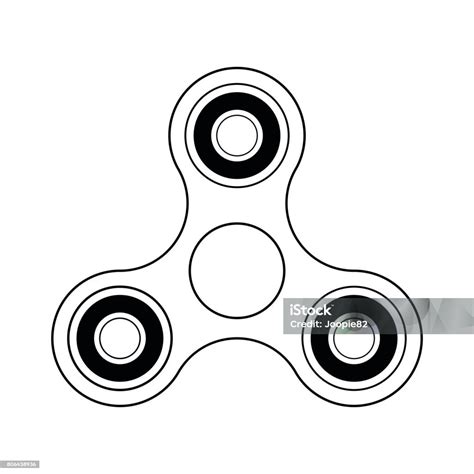 손 피 젯 회전자입니다 벡터 그림을 흰색 배경에 고립입니다 강철에 대한 스톡 벡터 아트 및 기타 이미지 강철 굴리기 기어 기계 부분 Istock