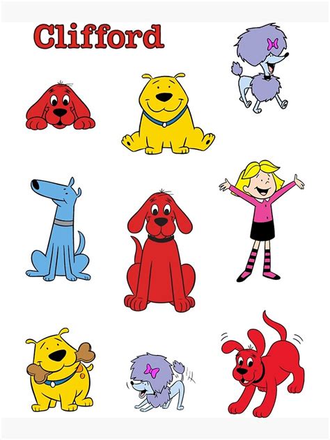 Clifford The Big Red Dog Characters