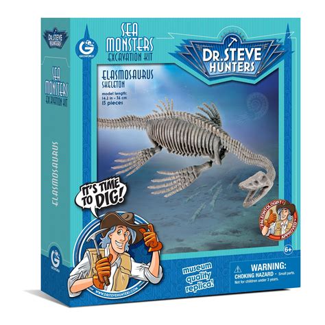 Dr Steve Hunters Geoworld Sea Monster Dig Elasmosaurus Excavation Kit
