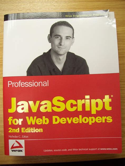 professional javascript for web developers zakas nicholas c 9780470227800 books