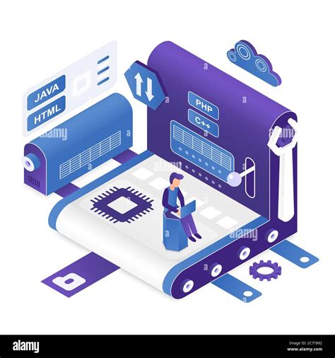 Programming Isometric Vector Illustration Pc Hardware Engineering