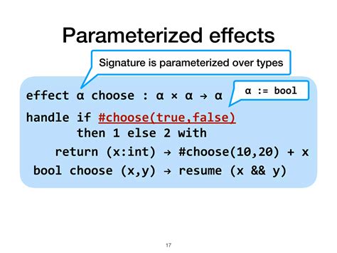 Row Based Effect Systems For Algebraic Effect Handlers PPT