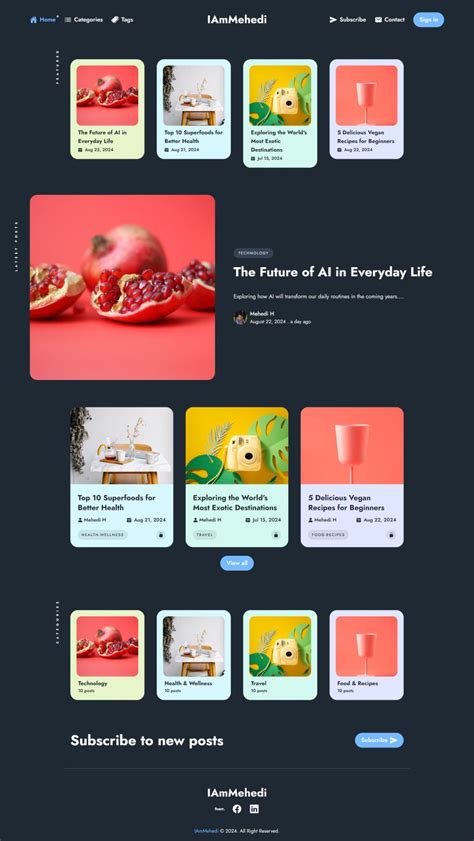 Webdesign Reactjs Nodejs Blogwebsite Webdeveloper