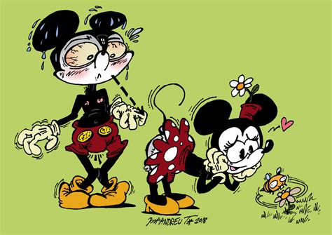 Mickey And Minnie By Andreu T On Deviantart