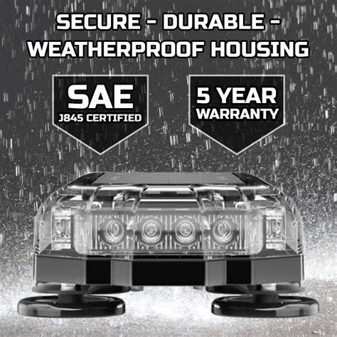 Speedtech Lights Mini 21 120 Watts Led Strobe Lights For Trucks Cars Plows And