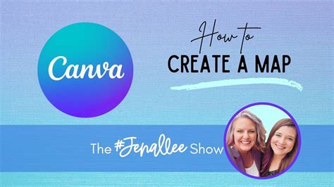 Make A Map In Canva Youtube