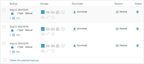 Get Started Create A Manual Backup Wpvivid