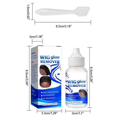 Hmoonory Wig Glue Skin Liquid Glue Weaving Hair Replacement Lace Mesh