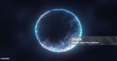 추상적인 에너지 구체 둥근 빛나는 마법의 디지털 미래 공간 배경 인공지능에 대한 스톡 사진 및 기타 이미지 인공지능 검은색 배경 주제 Istock