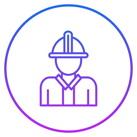 Male Engineer Vector Illustration Premium Vector