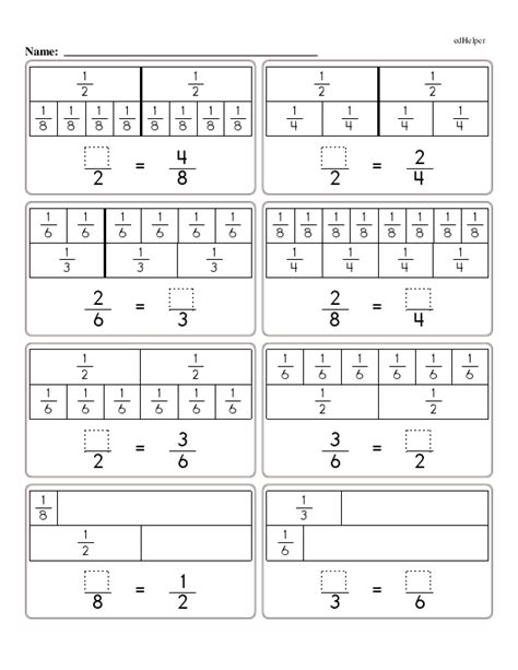 Find The Equivalent Fraction