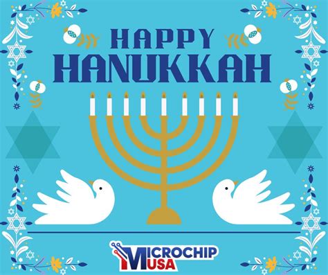 Microchip Usa On Linkedin From All Of Us At Microchip Usa We Wish You A Happy Hanukkah We