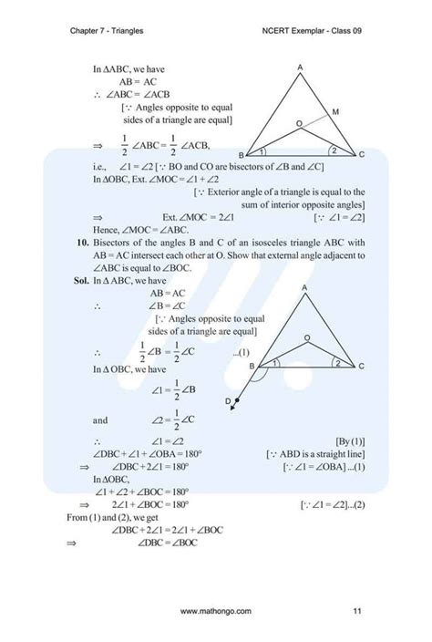 Ncert Exemplar For Class 9 Maths Chapter 7 Mathongo