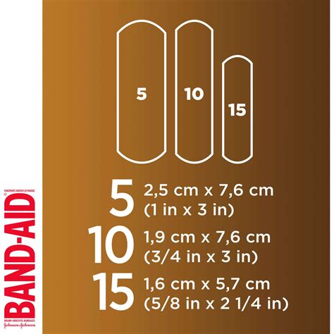 Band Aid Flexible Fabric Bandages Light Brown Skin Tone Br45