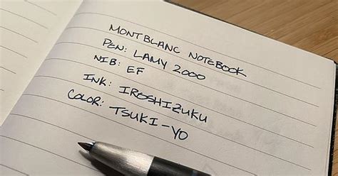 Montblanc Notebook Sample Album On Imgur