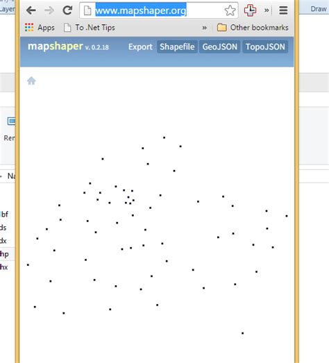 coordinate system determine projection of a shapefile geographic