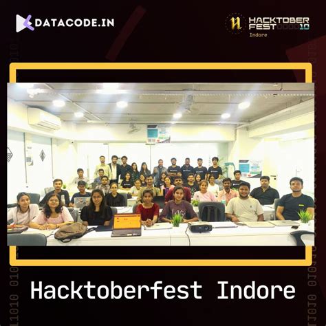 on linkedin datacode datacodecommunity hacktoberfestindore opensourcesuccess…