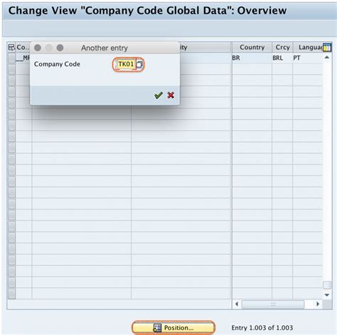 How To Check And Enter Company Code Global Parameters In Sap