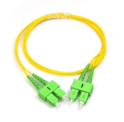 SCAPC SC Duplex Singlemode Fiber Optic Geek
