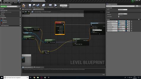 on component overlap im level blueprint blueprints unrealengine de