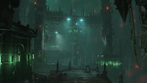 4k Ultra Hd Wallpaper Cyberpunk Vibes In Warhammer 40k Space Marine 2