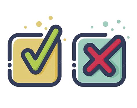 手绘对错对勾png免抠素材 新图网 httpsixintu 免费下载 免扣 对 错 打钩 对号 叉叉箭头 创意 图标 手绘对勾