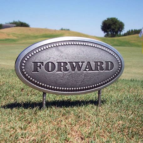 Custom Tee Marker Cast Aluminum Designer Golf Products