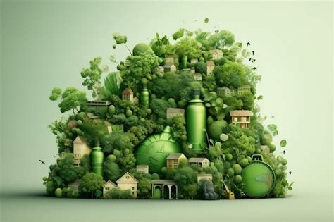 Premium Ai Image Ecofriendly Recycling Embracing The Green Concept
