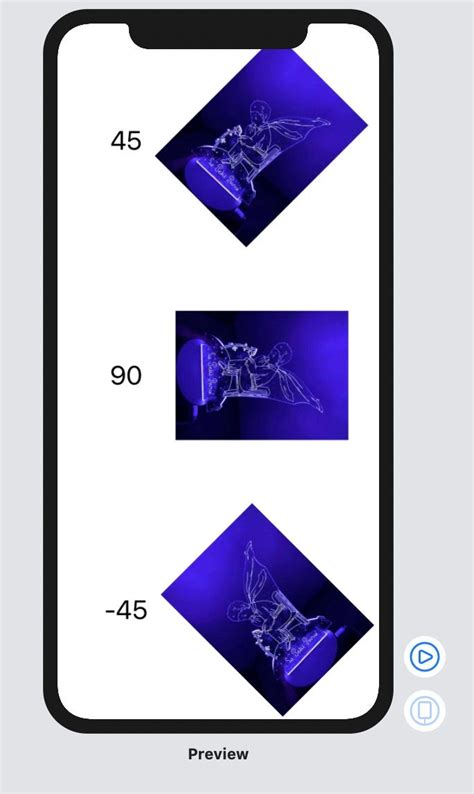轉吧七彩霓虹燈 Swiftui 的 Rotationeffect And Rotation3deffect By 彼得潘的 Ios App