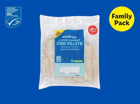 Lighthouse Bay Wild Caught Cod Fillets Lidl Great Britain Specials Archive