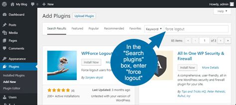How To Completely Force Logout Of All Users In Wordpress Greengeeks