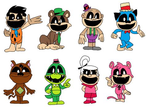 Hanna Barbera As Smiling Critters By 2001gamer On Deviantart