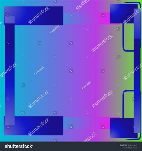 Photo Frame Gradient Background Stock Illustration 2131939841 Shutterstock
